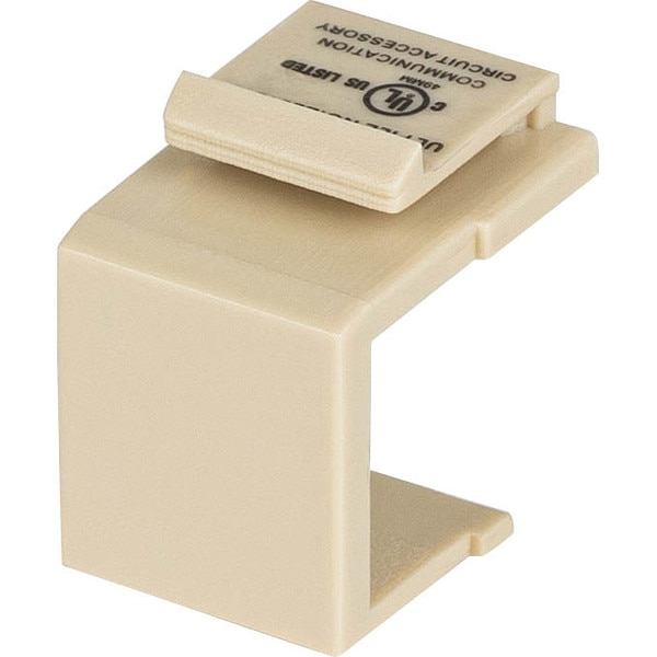 DataComm 20-3101-IV Keystone Blank Insert Ivory